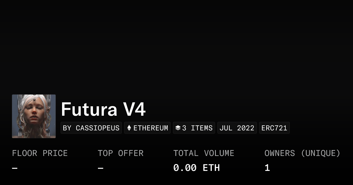 Futura V4 - Collection | OpenSea