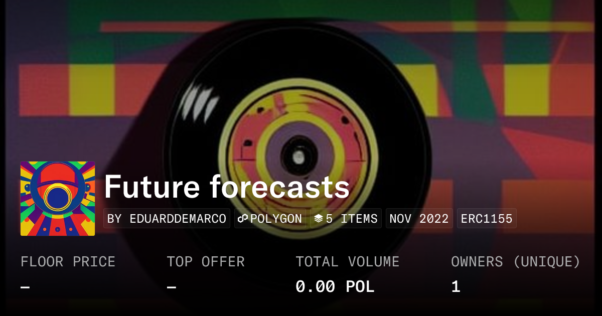 Future forecasts - Collection | OpenSea