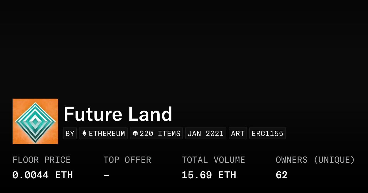 Future Land - Collection | OpenSea