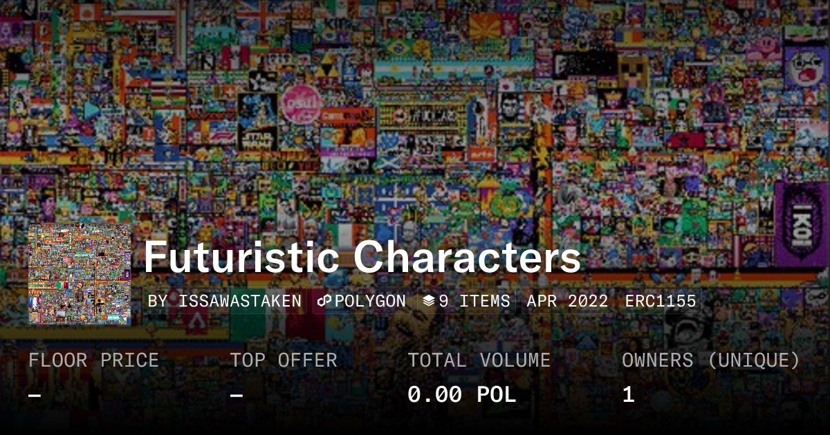 Futuristic Characters - Collection | OpenSea