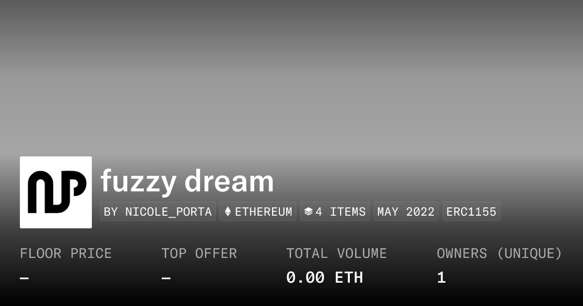 fuzzy dream - Collection | OpenSea