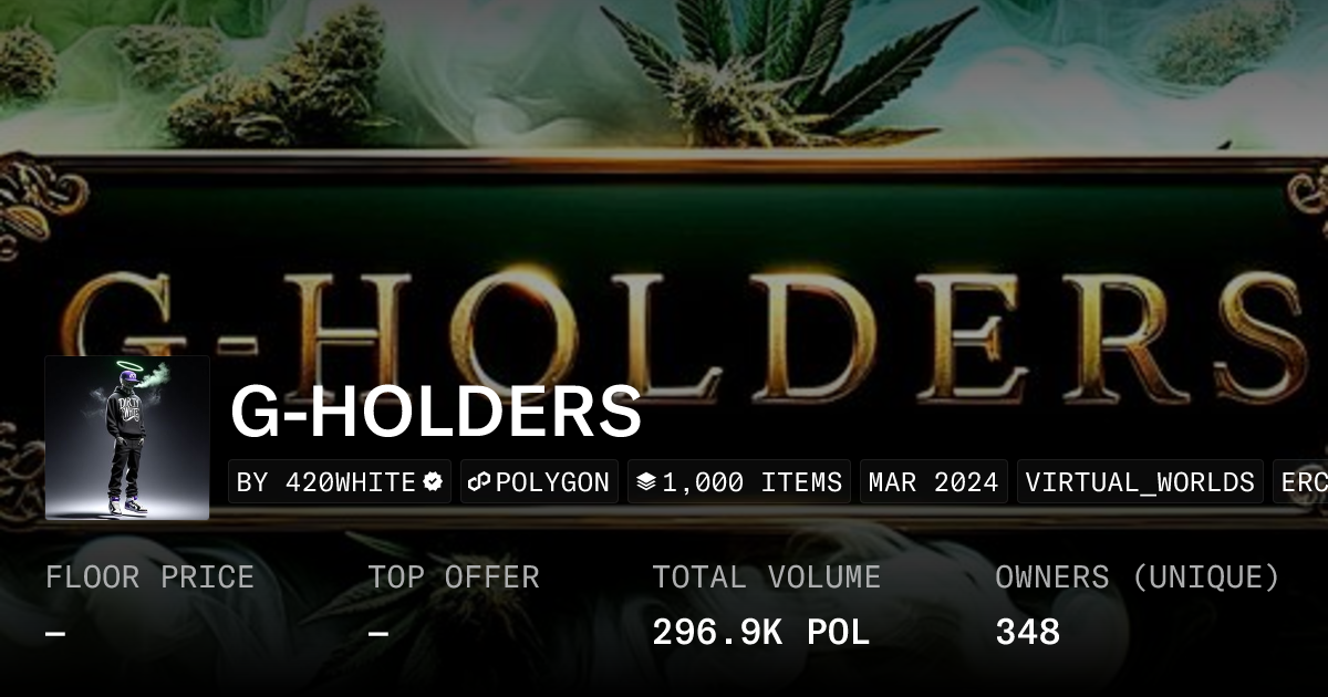 G-HOLDERS - Collection | OpenSea