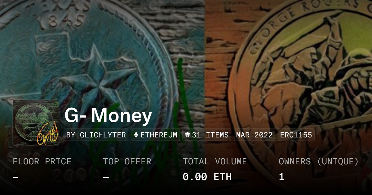 G- Money - Collection | OpenSea