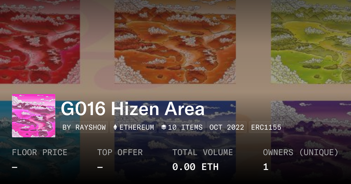 G016 Hizen Area - Collection | OpenSea