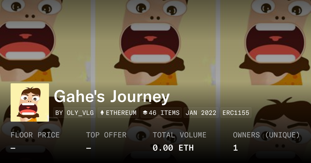Gahe's Journey - Collection | OpenSea