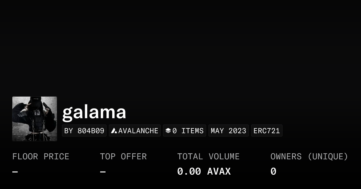 galama - Collection | OpenSea