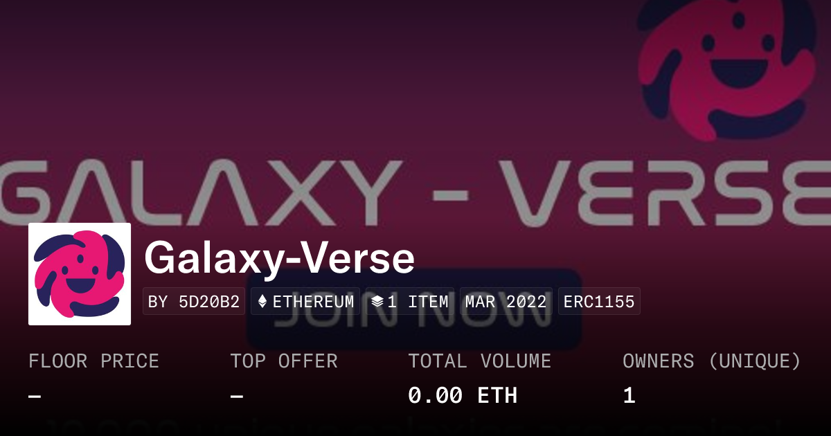 Galaxy-Verse - Collection | OpenSea
