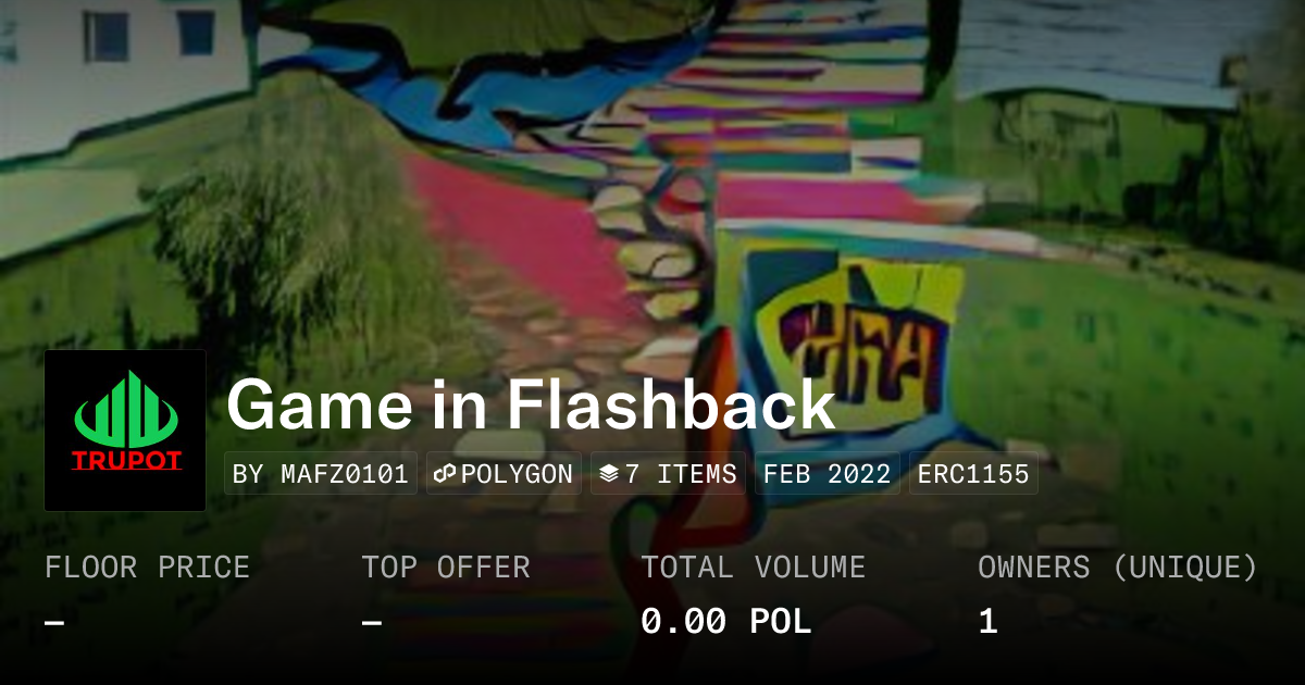 Game in Flashback - Collection | OpenSea
