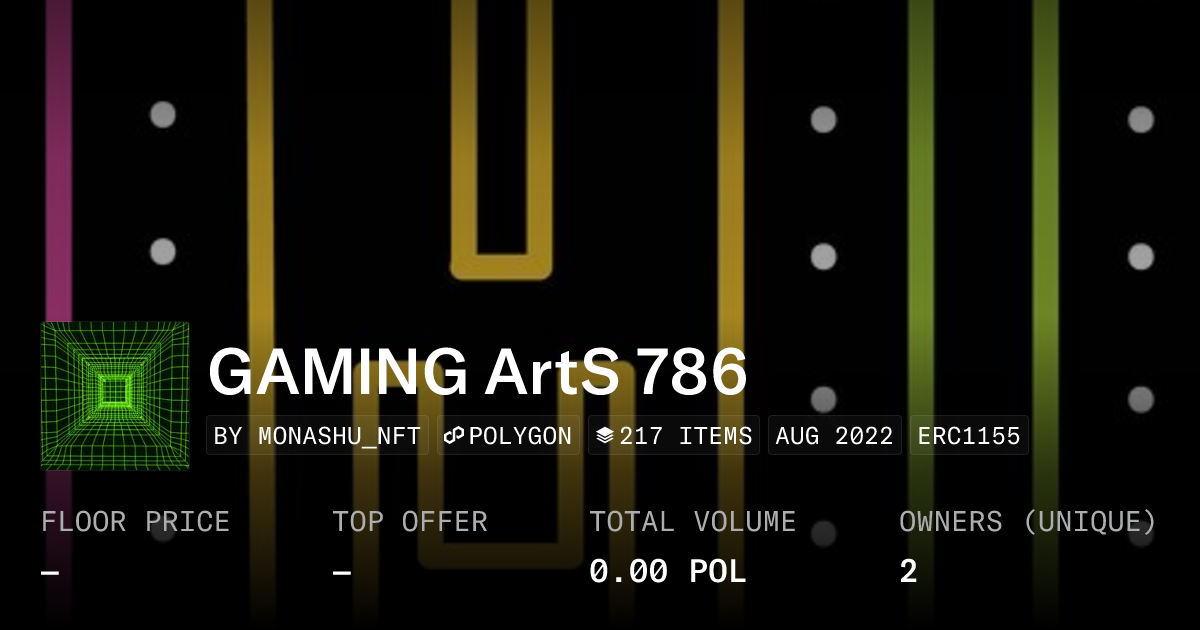GAMING ArtS 786 - Collection | OpenSea