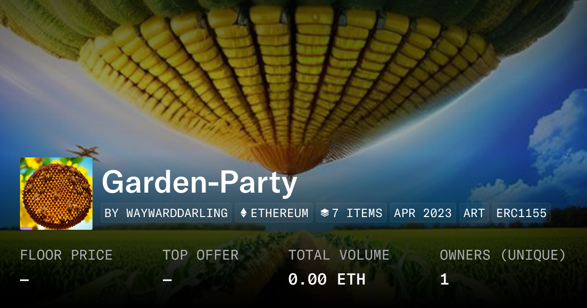 Garden-Party - Collection | OpenSea