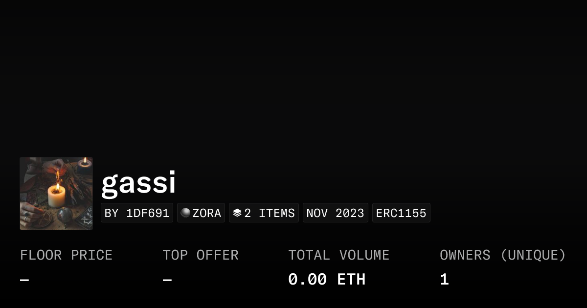 gassi - Collection | OpenSea