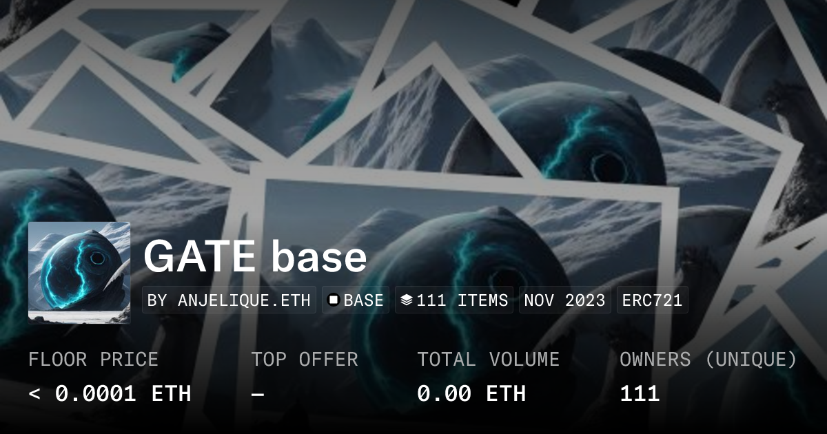 GATE base - Collection | OpenSea