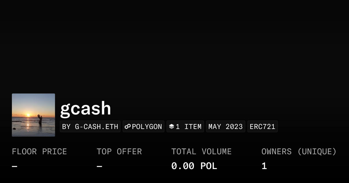 gcash - Collection | OpenSea
