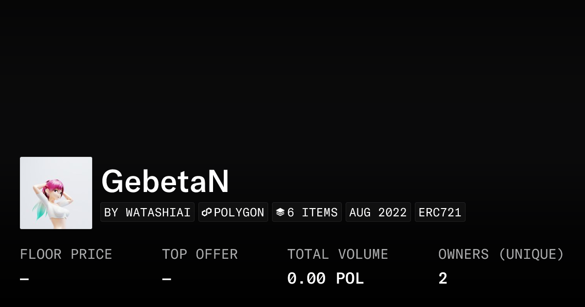 GebetaN - Collection | OpenSea