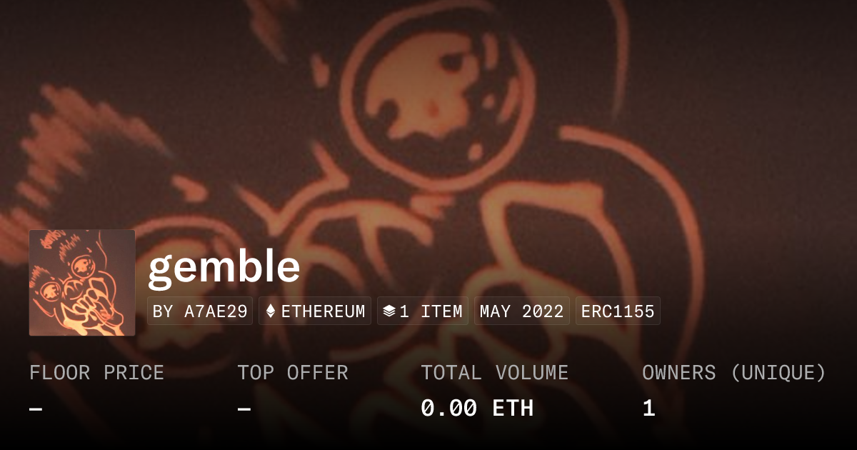 gemble - Collection | OpenSea