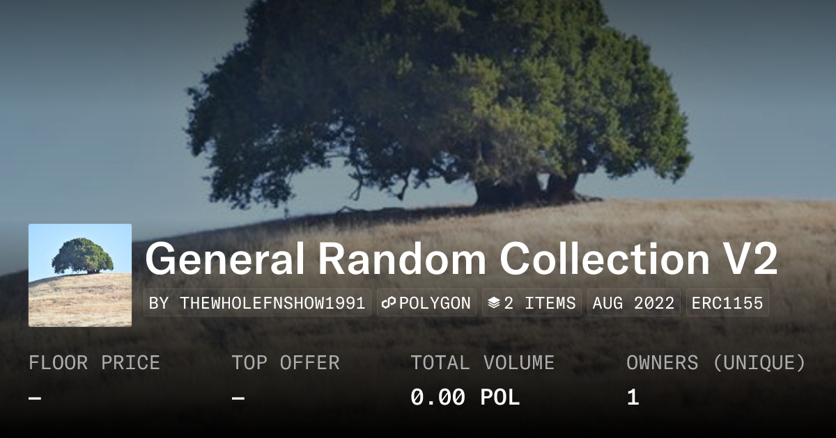 General Random Collection V2 - Collection | OpenSea