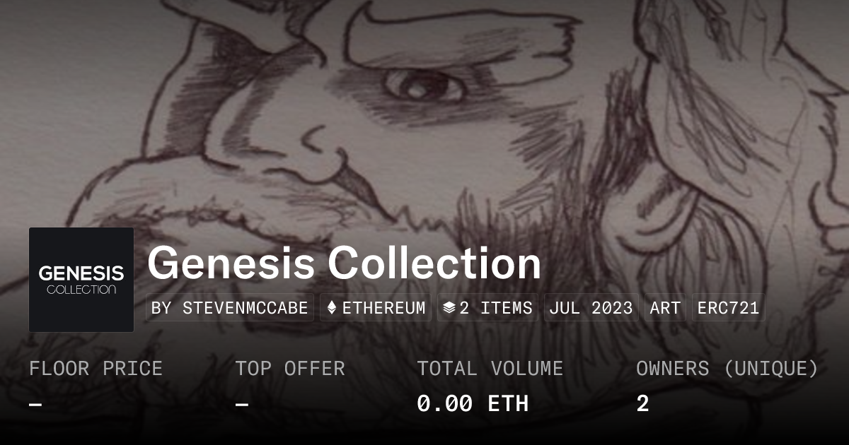 Genesis Collection - Collection | OpenSea