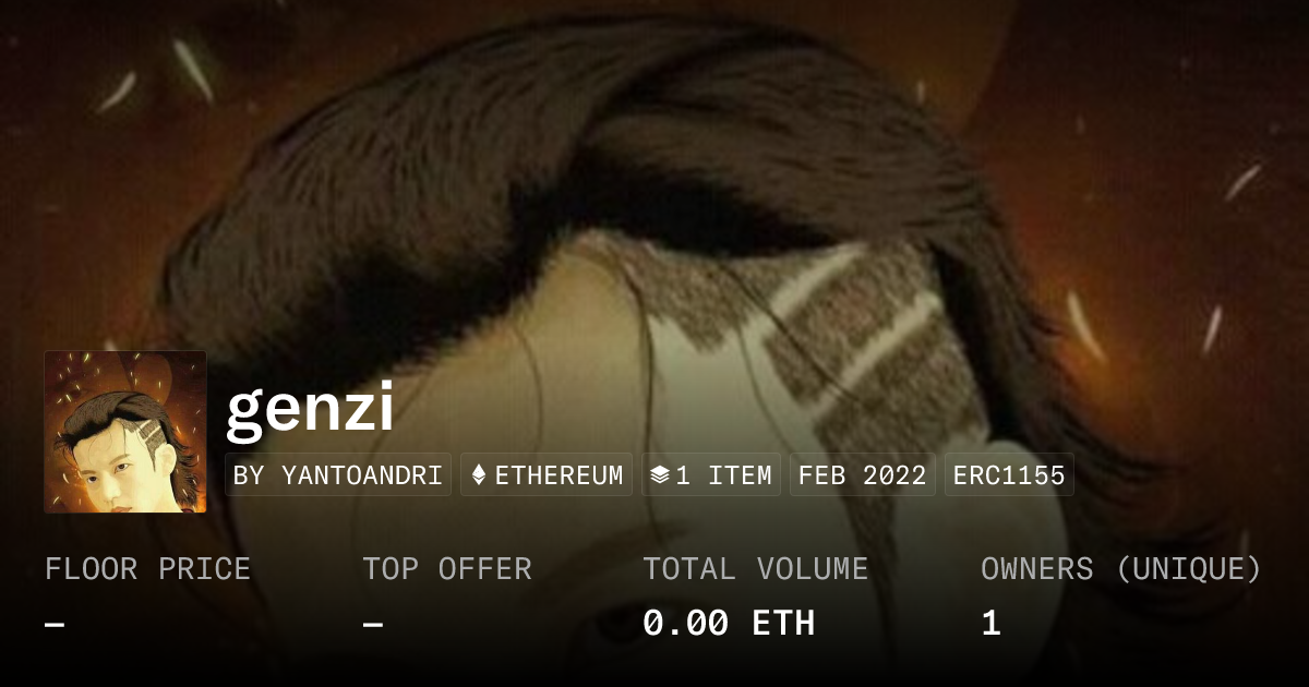 genzi - Collection | OpenSea