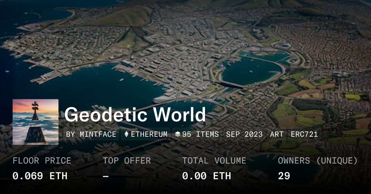 Geodetic World - Collection | OpenSea