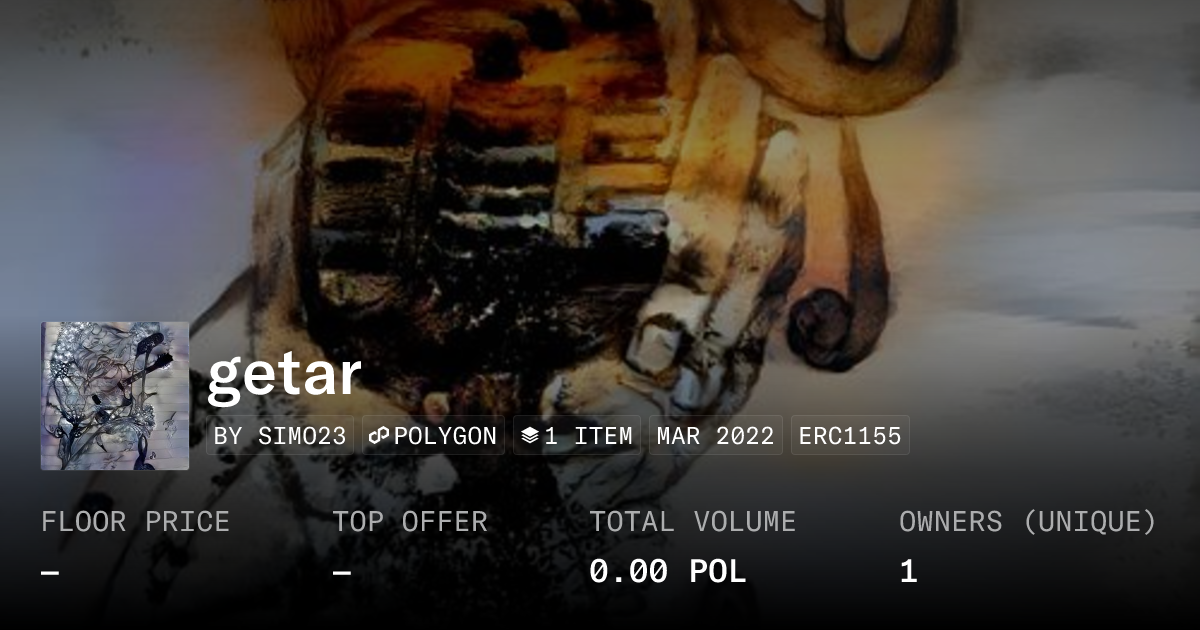 getar - Collection | OpenSea