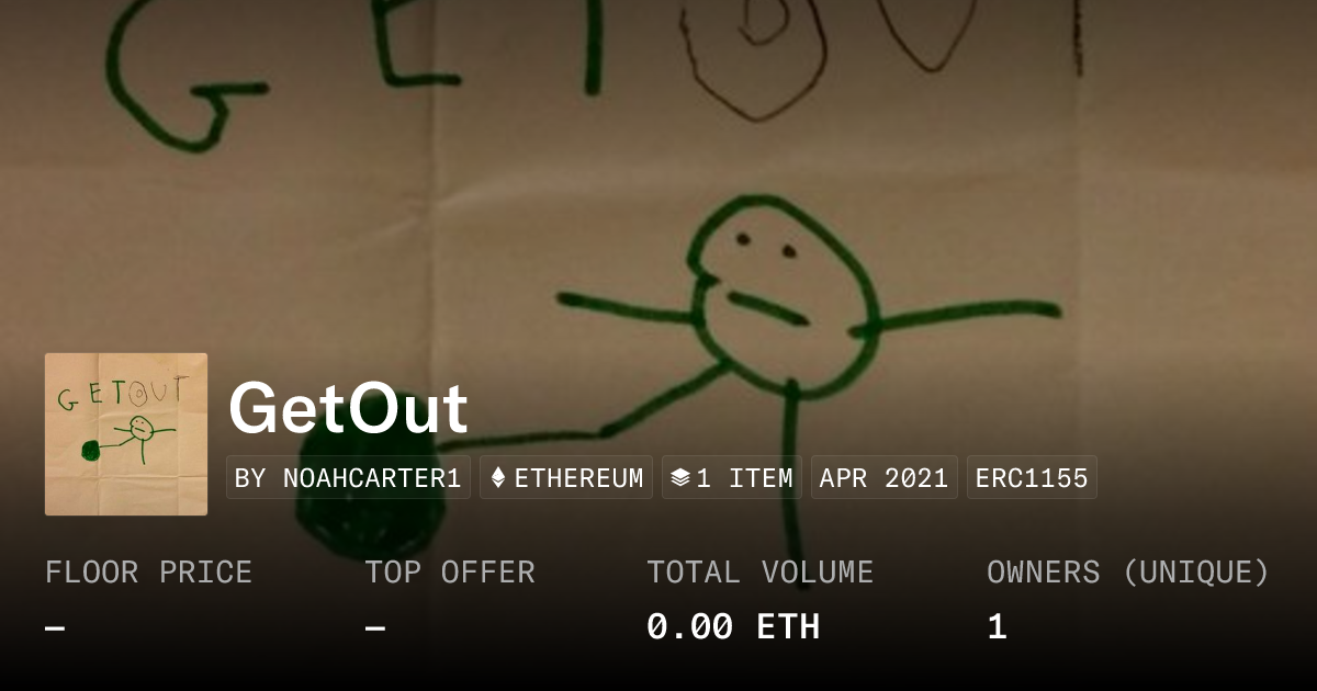 GetOut - Collection | OpenSea