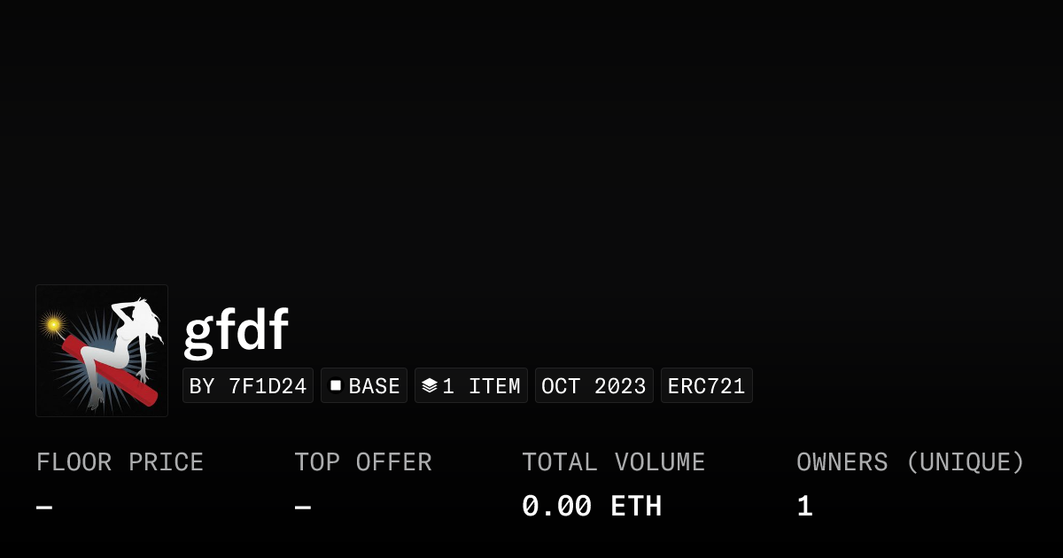 gfdf - Collection | OpenSea