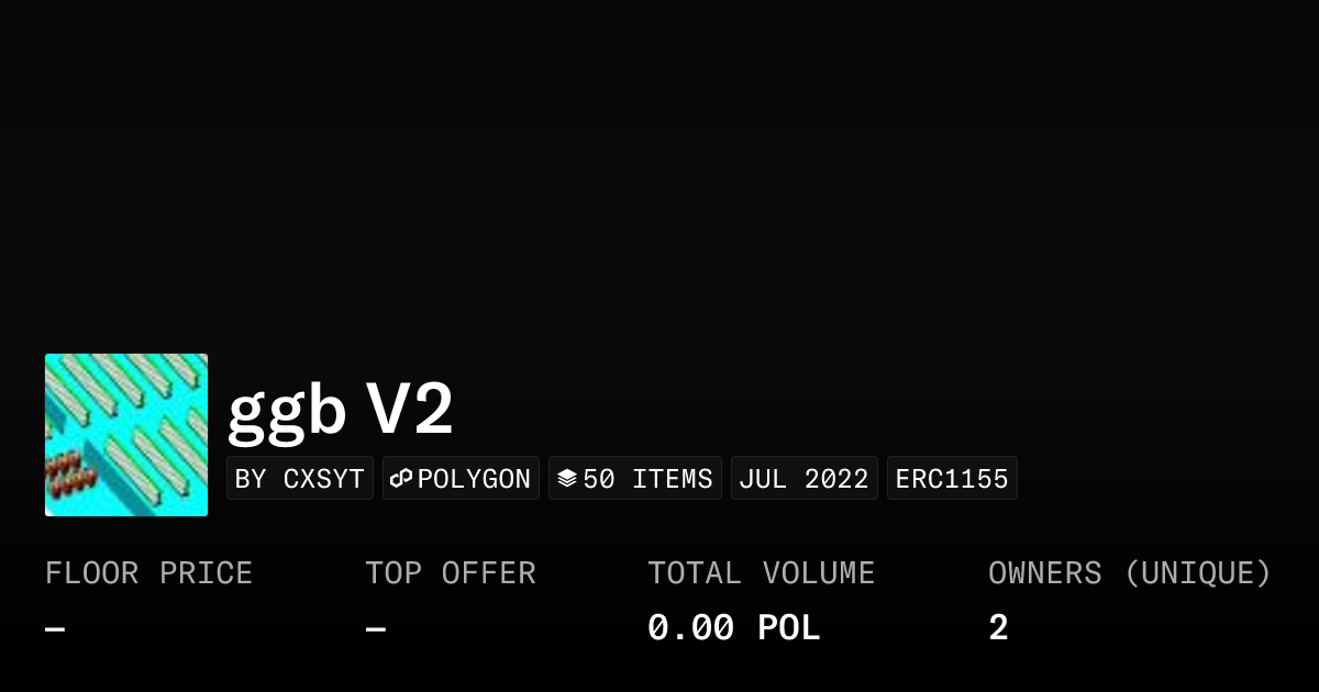 ggb V2 - Collection | OpenSea