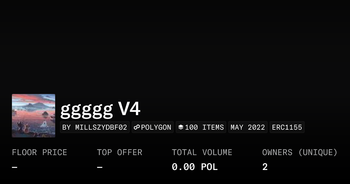 ggggg V4 - Collection | OpenSea