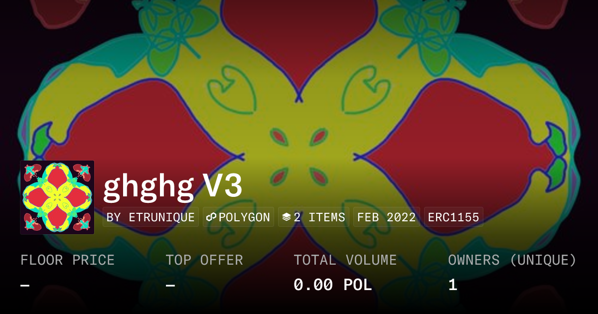 ghghg V3 - Collection | OpenSea