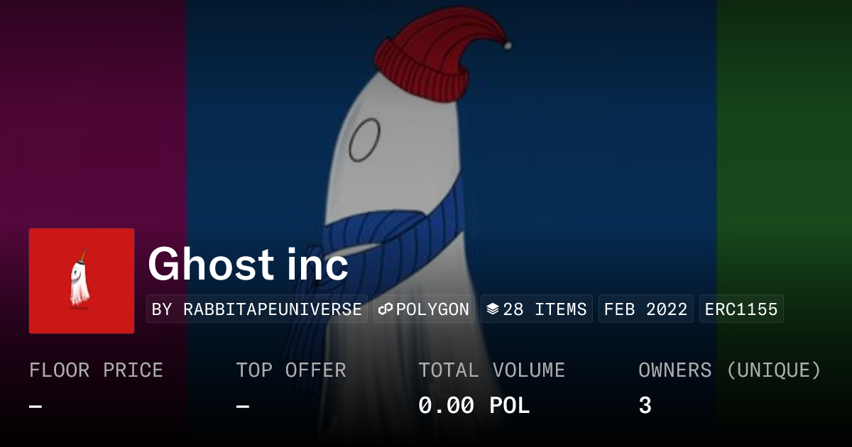 Ghost inc - Collection | OpenSea