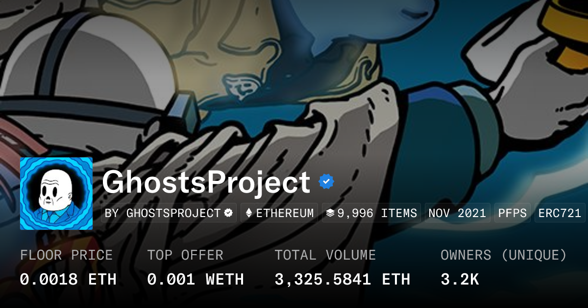 GhostsProject - Collection | OpenSea
