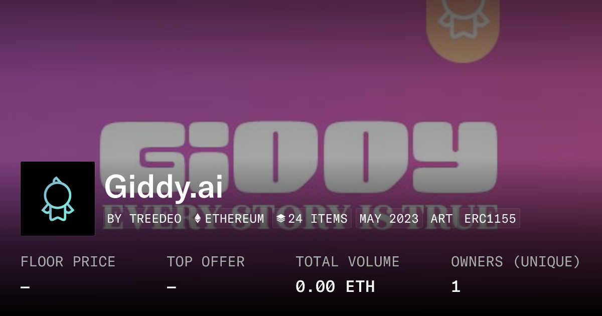 Giddy.ai - Collection | OpenSea