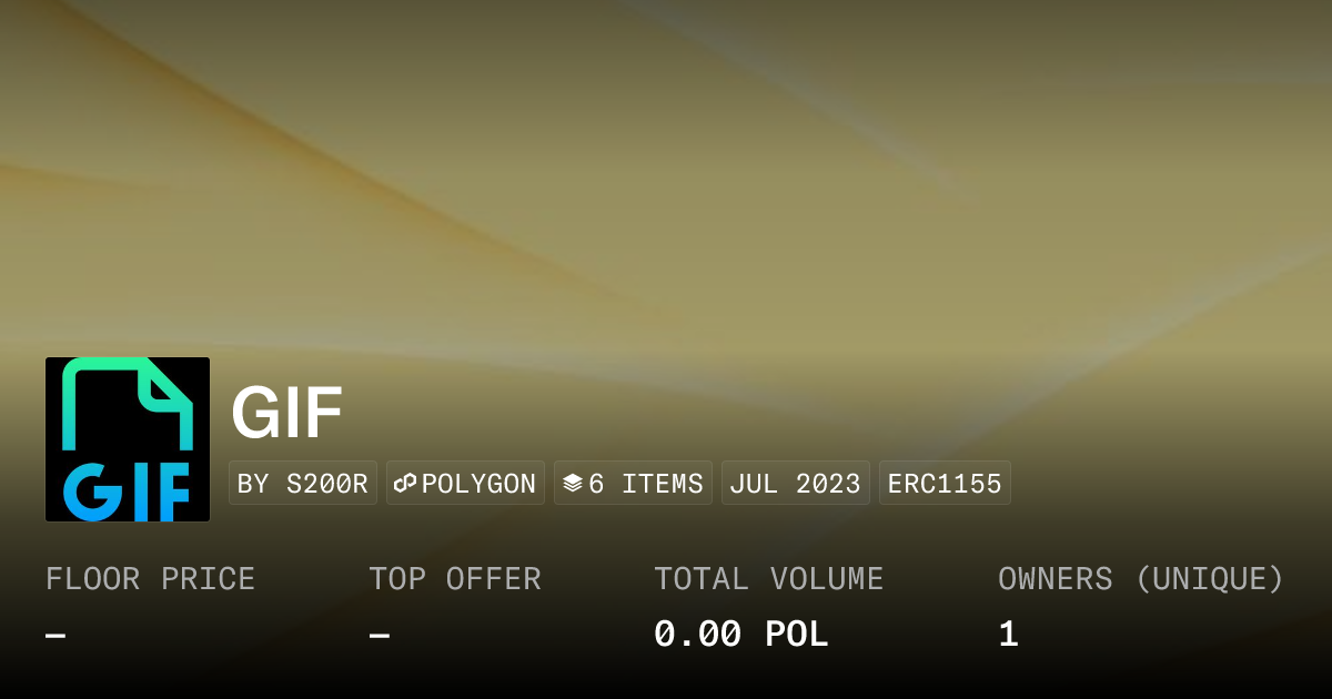 GIF - Collection | OpenSea
