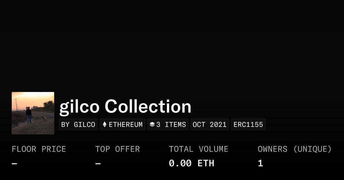 gilco Collection - Collection | OpenSea