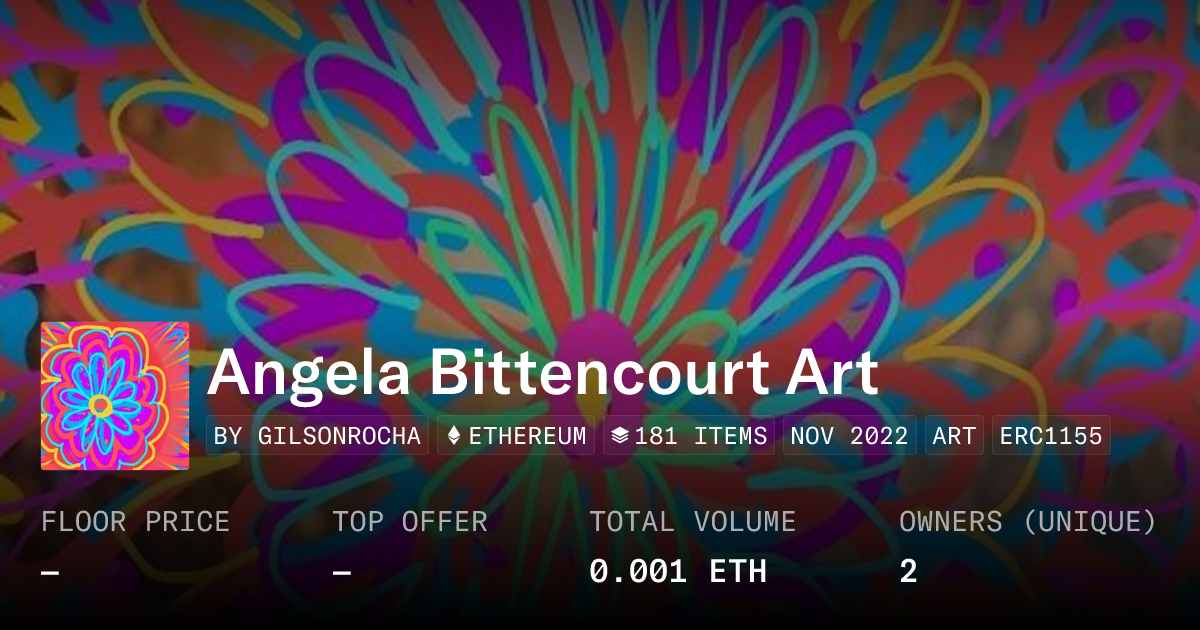 Angela Bittencourt Art - Collection | OpenSea
