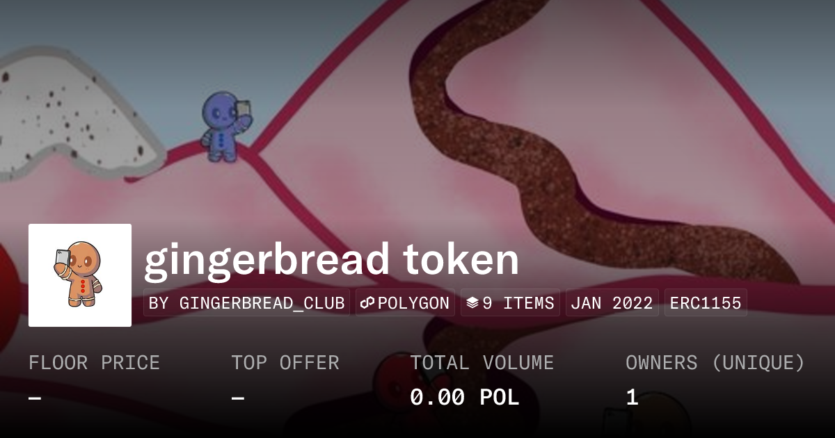 gingerbread token - Collection | OpenSea