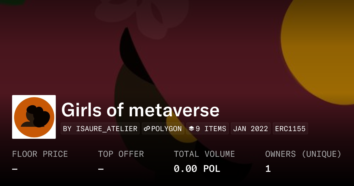 Girls of metaverse - Collection | OpenSea