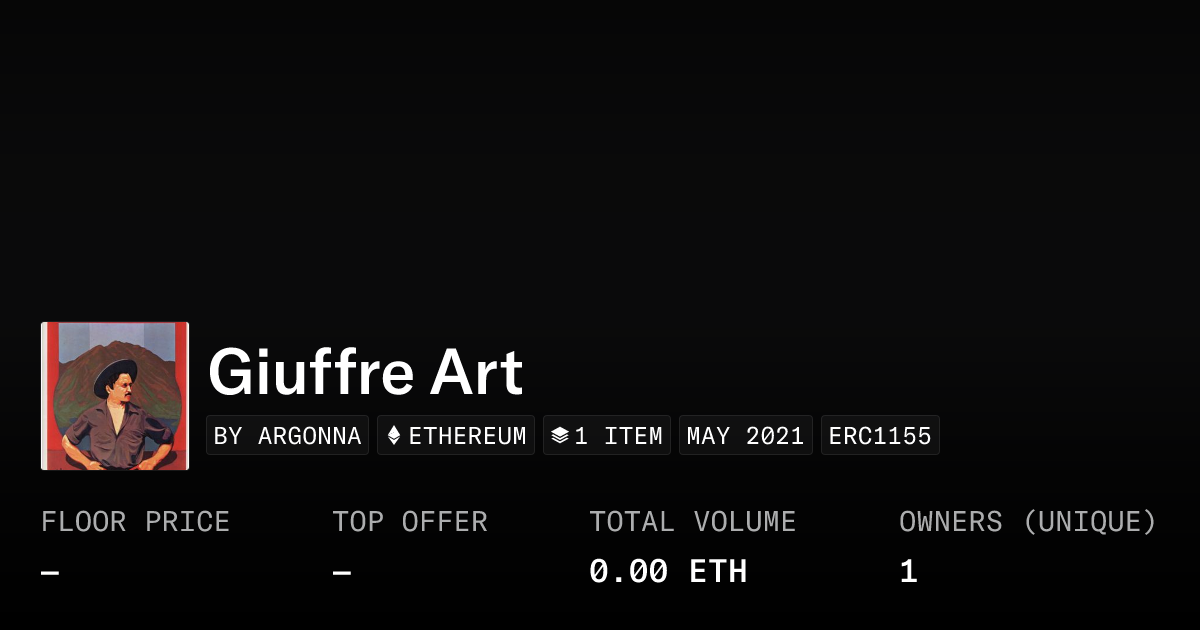 Giuffre Art - Collection | OpenSea