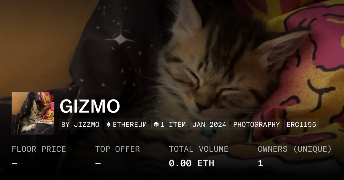 GIZMO - Collection | OpenSea