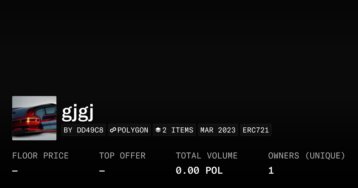 gjgj - Collection | OpenSea