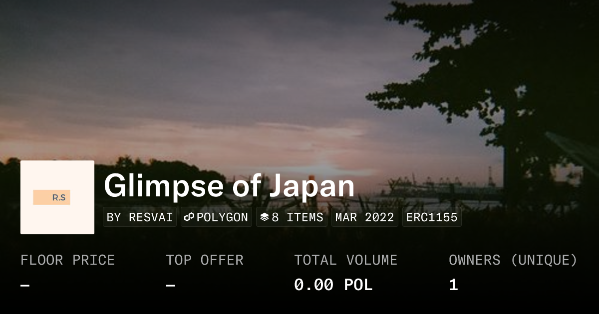 Glimpse of Japan - Collection | OpenSea