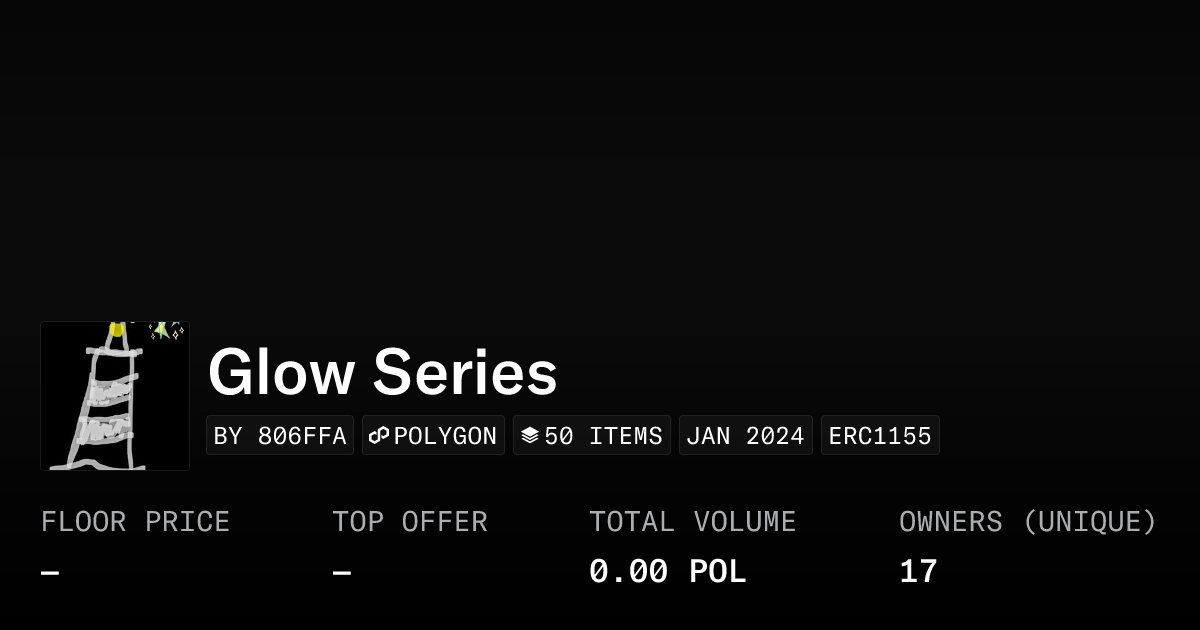 Glow Series - Collection | OpenSea