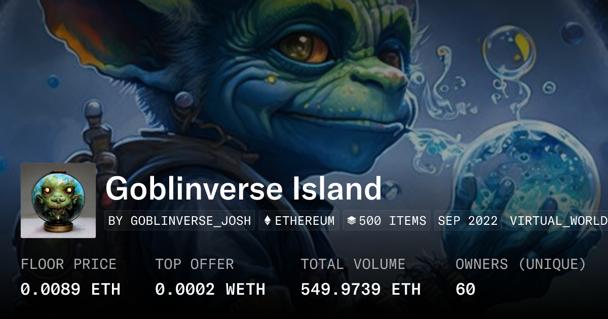 Goblinverse Island - Collection | OpenSea