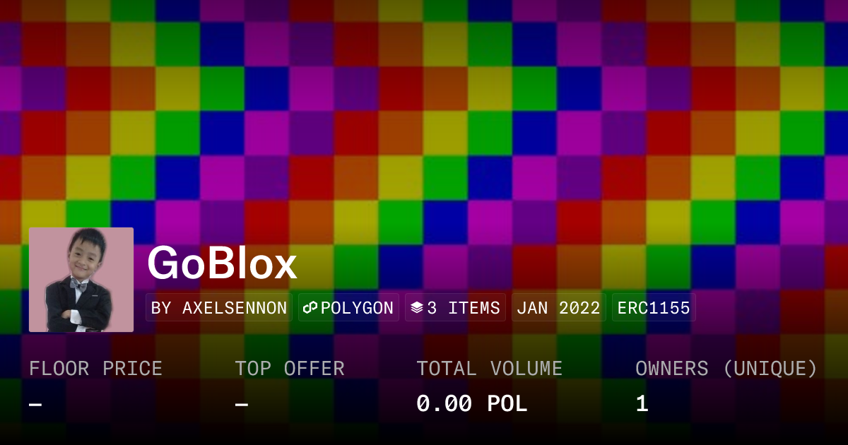 GoBlox - Collection | OpenSea