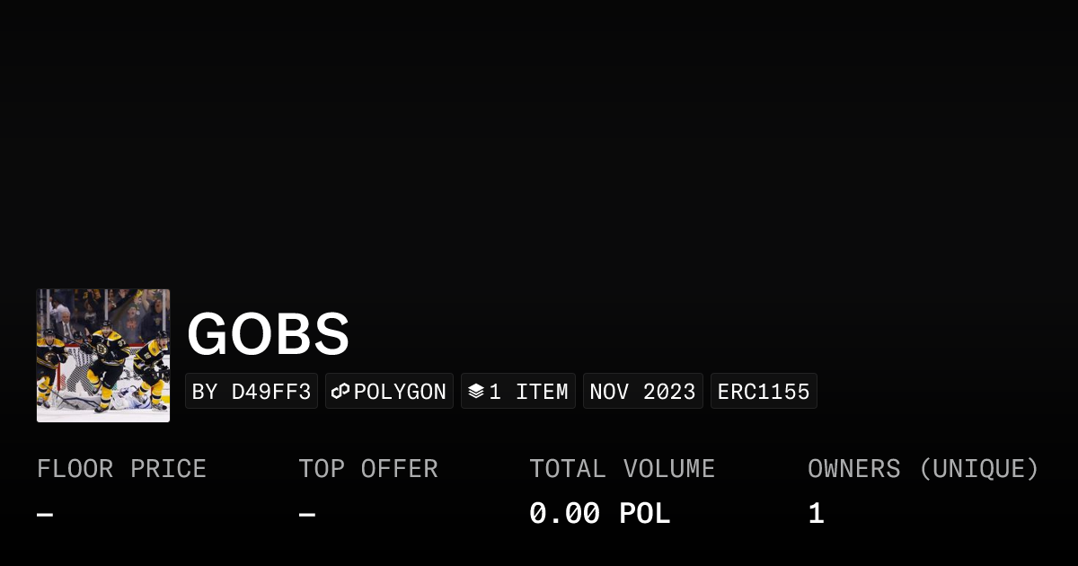 GOBS - Collection | OpenSea