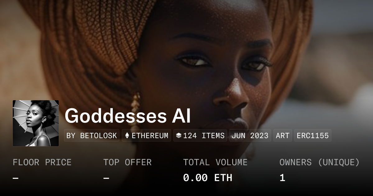 Goddesses AI - Collection | OpenSea
