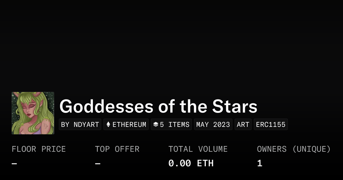 Goddesses of the Stars - Collection | OpenSea