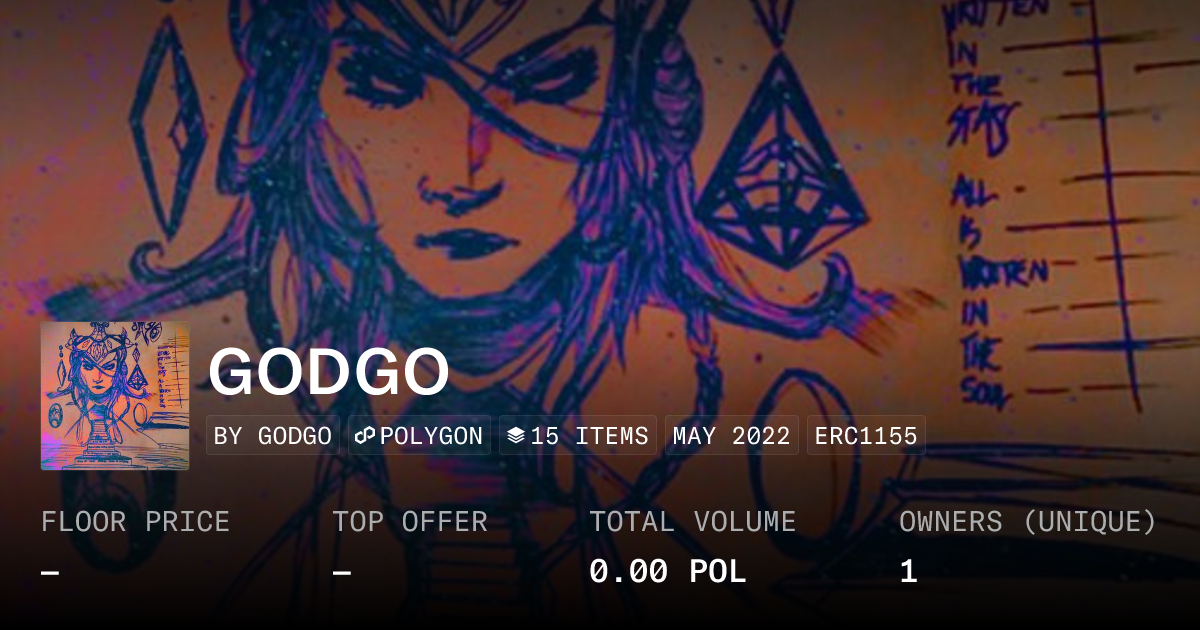 GODGO - Collection | OpenSea