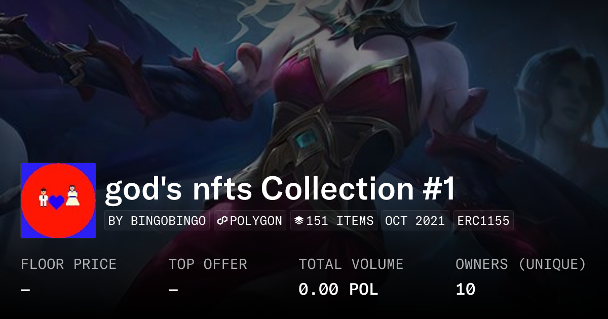 god's nfts Collection #1 - Collection | OpenSea