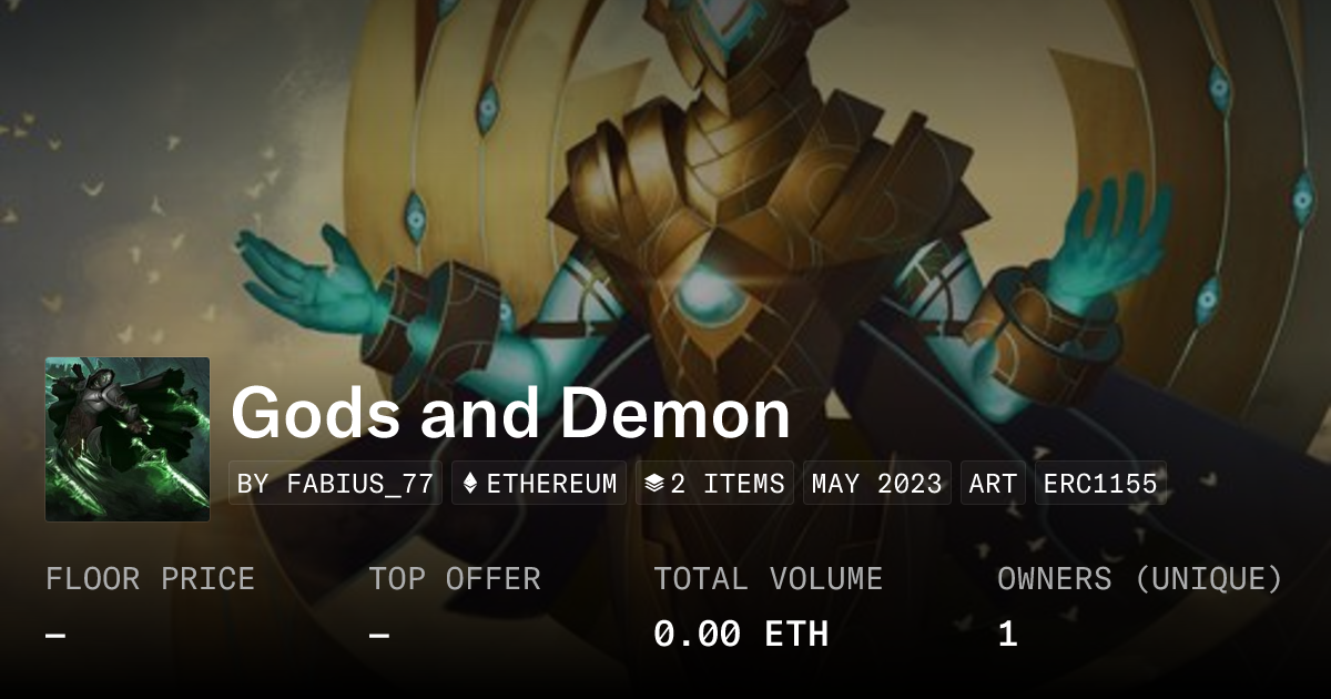 Gods and Demon - Collection | OpenSea